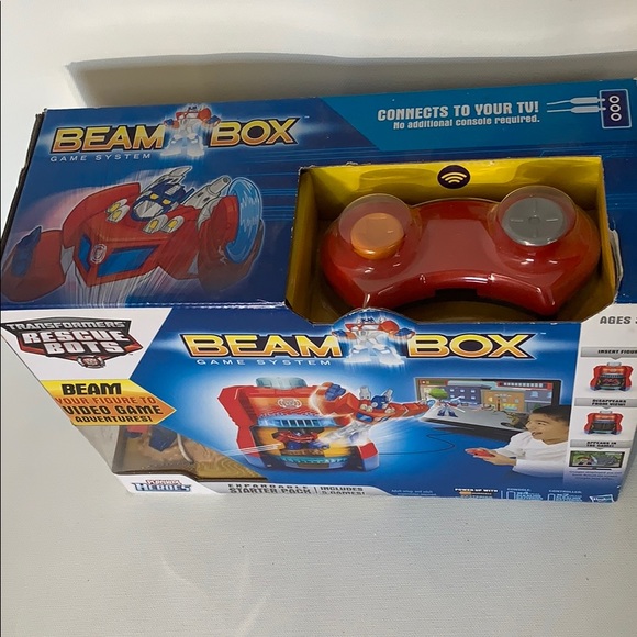 Hasbro | Toys | Playskool Heroes Transformers Beam Box Game System ...